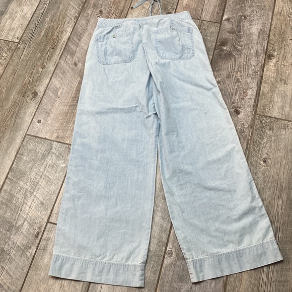 Lauren Ralph Lauren | Pants & Jumpsuits | Ralph Lauren Chambray Wideleg ...